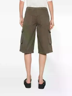 Herno Drawstring-fastening Cargo Shorts - Green