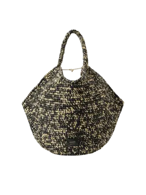 Khaite Lotus Medium Two-tone Woven Tote - Multi