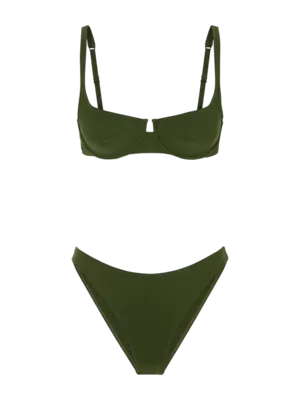 LIDO Cinquantasei Underwired Bikini Green