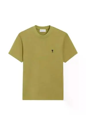 AMI Paris Crew-neck T-shirt With Logo