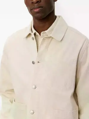 LES DEUX Layton Denim Jacket - Neutrals