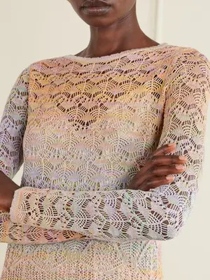 Anna Sui Crocheted T-shirt