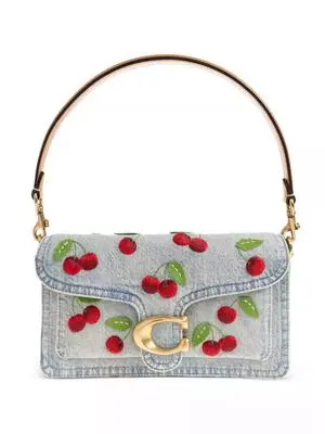 COACH 26 Tabby Shoulder Bag With Cherry Embellishments - Blue