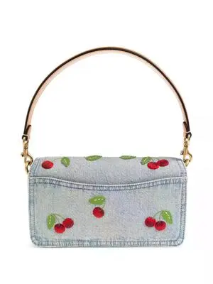 COACH 26 Tabby Shoulder Bag With Cherry Embellishments - Blue