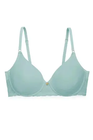 Natori Bliss Perfection Contour Underwire Bra - Blue