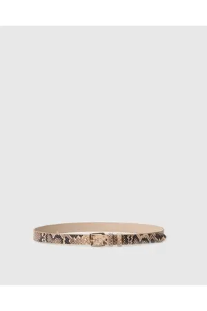 Paige Silver Tone Belts For Women