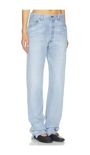 ALIGRACE Off-duty Jean In Blue Denim