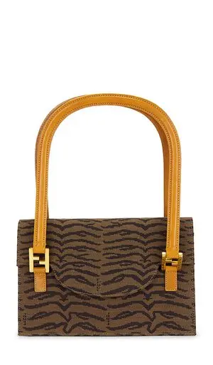 FWRD RENEW Fendi Zebra Handbag - Brown