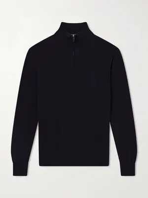 Canali Zip Up Sweaters For Men