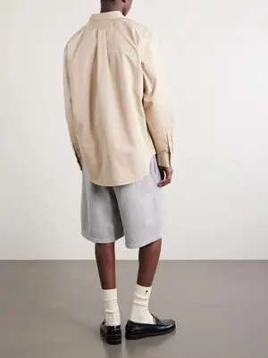 Aimé Leon Dore Logo-embroidered Cotton Shirt