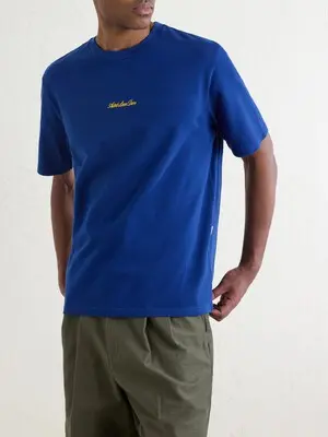 Aimé Leon Dore Logo-embroidered Cotton-jersey T-shirt