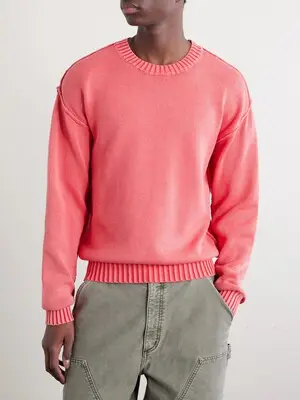 Aimé Leon Dore Cotton Sweater - Red