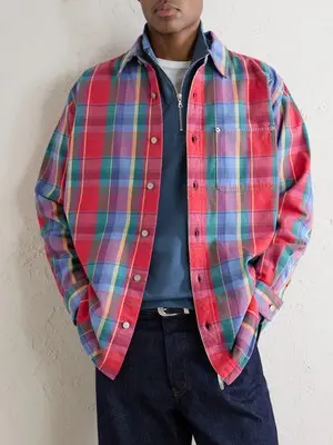 Aimé Leon Dore Checked Cotton-twill Shirt