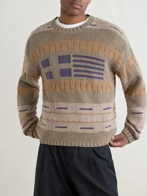 Aimé Leon Dore Knitted Cotton Sweater