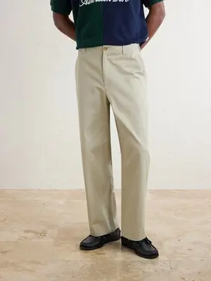 Aimé Leon Dore Straight-leg Cotton-canvas Trousers