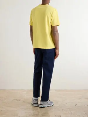 Aimé Leon Dore Straight-leg Pleated Cotton Trousers