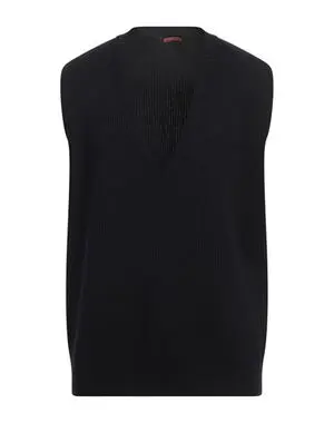 Barena Venezia Midnight Virgin Wool Sleeveless V-neck Sweater