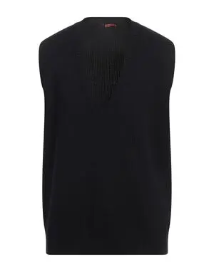 Barena Venezia Midnight Virgin Wool Sleeveless V-neck Sweater
