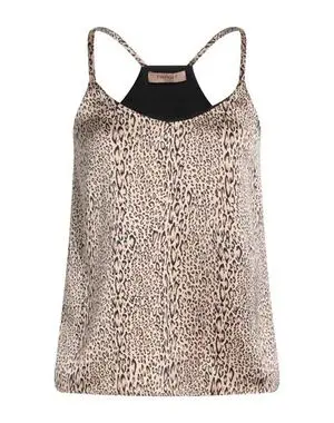 Twinset Animal Print Tops