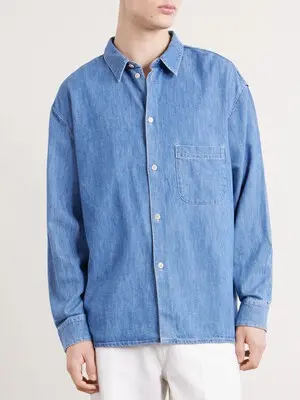 A KIND OF GUISE Gusto Cotton-blend Denim Shirt