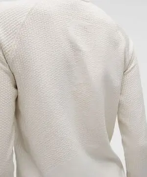 Lululemon Team Canada Engineered Warmth Half Zip - Beech White/beech White