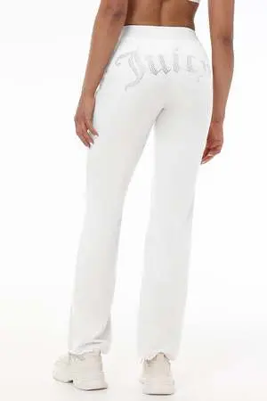 Juicy Couture Velour Track Pants - Angel