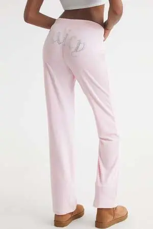 Juicy Couture Embellished Sports Pants For Women