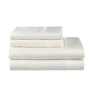 Juicy Couture Solid Satin Sheet Set - Pearl