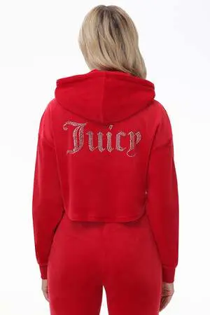 Juicy Couture Cropped Sweatshirts Hoodies For Women