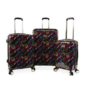 Juicy Couture 3-piece Hardside Spinner Luggage Set - Rainbow