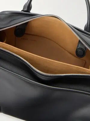 Loewe Amazona 180 Large Leather Shoulder Bag - Black