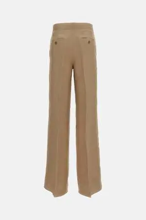 Max Mara Wide-leg Linen Trousers