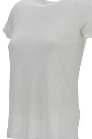 BIFFI Linen T-shirt - White