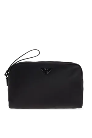 Emporio Armani Cosmetic Bag - Black
