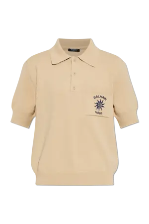 Balmain Polo Shirt With Pocket