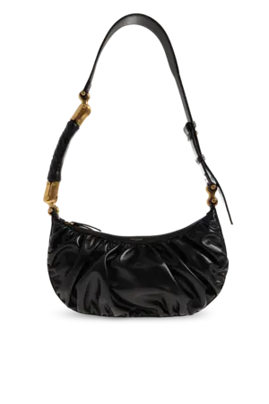 Balmain Bène Hobo Shoulder Bag - Black