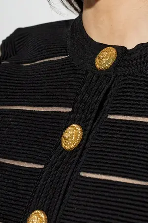 Balmain Short-sleeve Cardigan