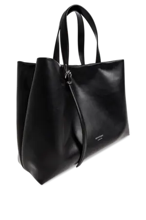 Emporio Armani Leather Shopper Bag