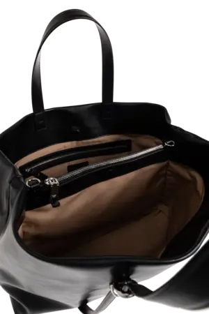 Emporio Armani Leather Shopper Bag