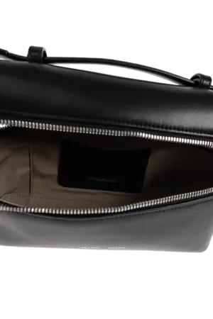 Emporio Armani Bovine Leather Handbag With Adjustable Strap