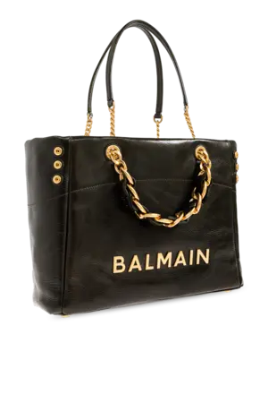 Balmain 1945 Soft Shopper Bag - Green