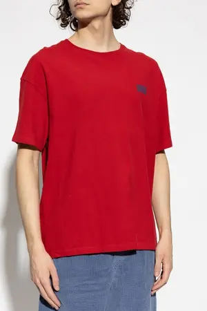 American Vintage T-shirt With Printed Logo