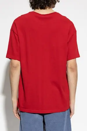 American Vintage T-shirt With Printed Logo