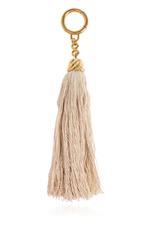 Balmain Bag Keychain - Beige