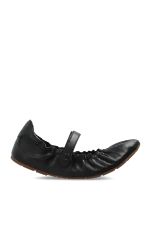 COACH Leather Ballet Flats