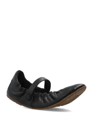 COACH Leather Ballet Flats