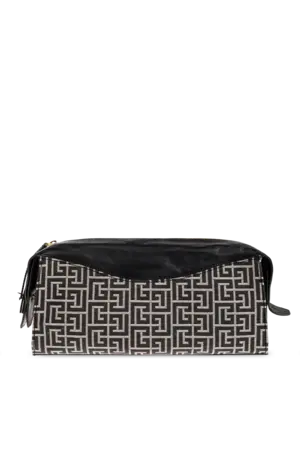 Balmain Shoulder Bag With Geometric Pattern