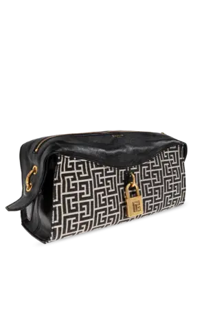 Balmain Shoulder Bag With Geometric Pattern