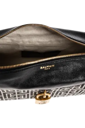 Balmain Shoulder Bag With Geometric Pattern