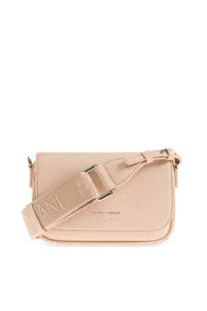 Emporio Armani Embossed Shoulder Bag - Pink